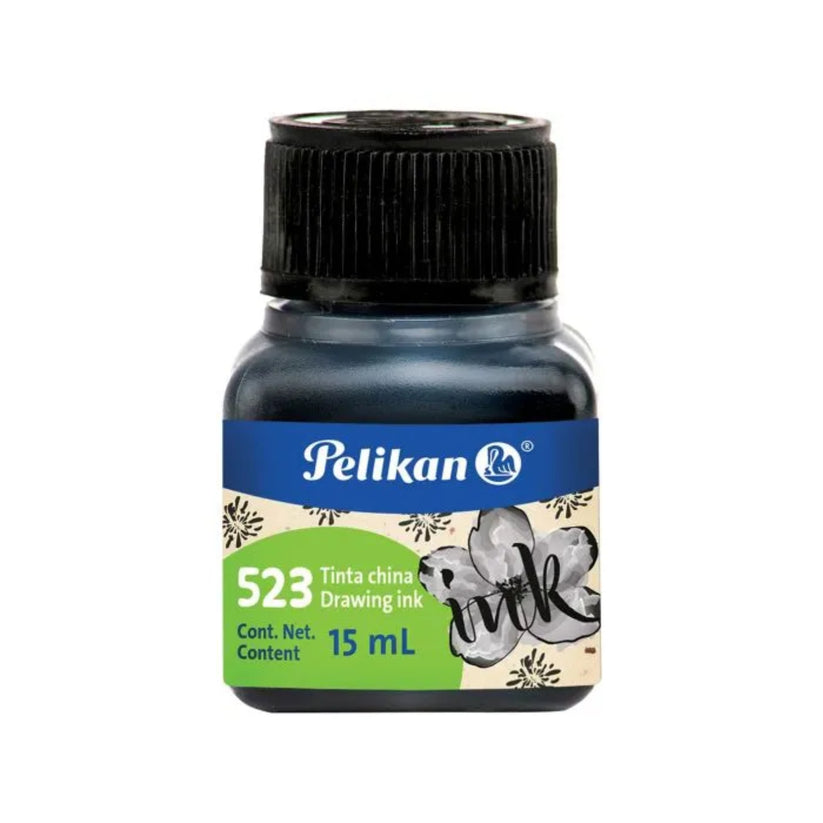 TINTA CHINA PELIKAN 15ML – Educadoracdmx
